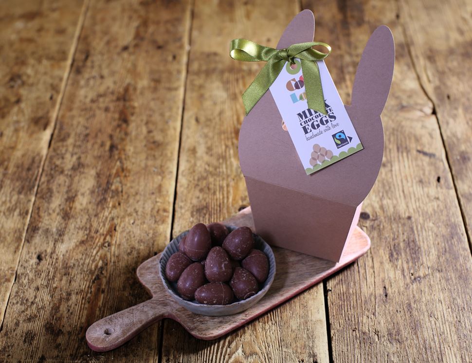 More chocolate, less plastic