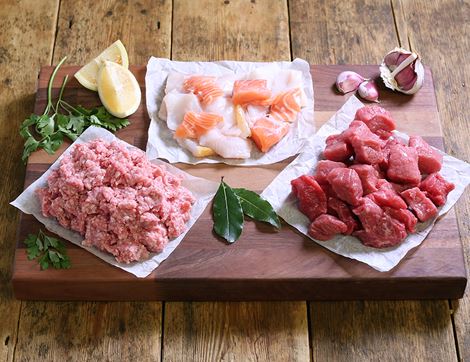 Seasonal Meat & Fish Box