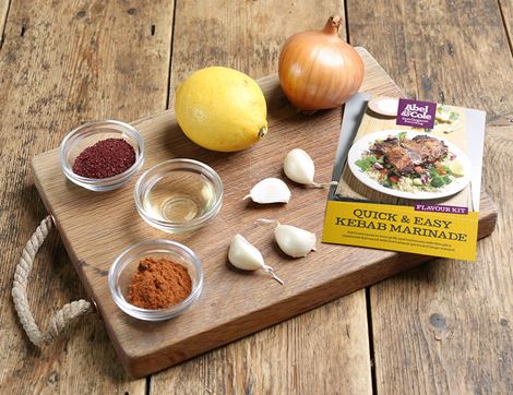 Quick & Easy Kebab Marinade Kit | Abel & Cole