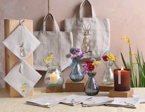 Bunny Egg Hunting Bag, Kate Sproston | Abel & Cole