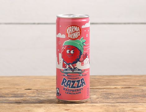 Organic Raspberry Lemonade, Karma Drinks (250ml) | Abel & Cole