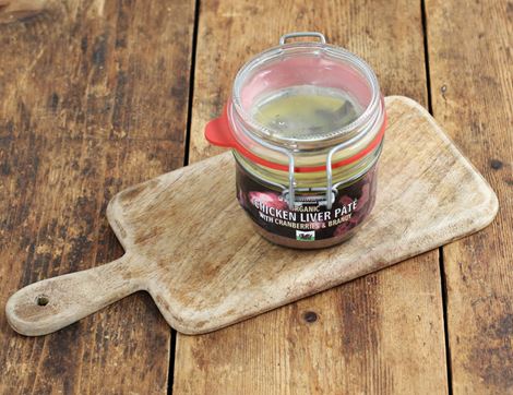 Chicken Liver Pâté with Cranberries & Cognac, Organic, Patchwork Pâté ...