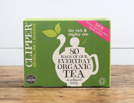 Everyday Tea, Organic, Clipper (80 bags) | Abel & Cole
