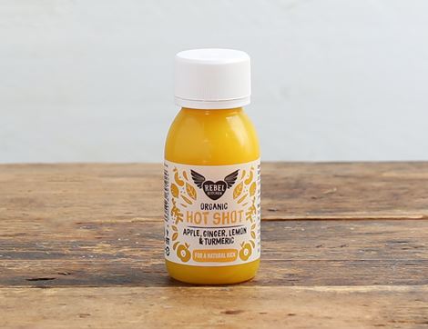 Organic Hot Shot (Apple, Ginger, Lemon and Turmeric), Rebel Kitchen ...