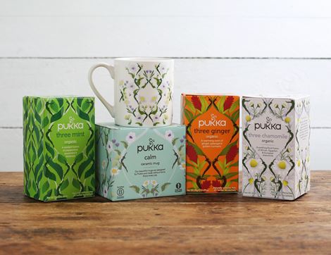 Bundle of Threes, Organic, Pukka (3 x 20 bags) | Abel & Cole