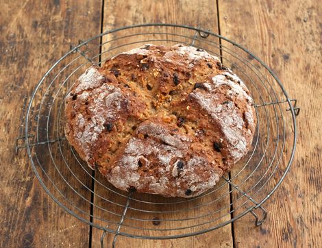 Organic Spiced Fruit Soda Bread, Authentic Bread Company | Abel & Cole
