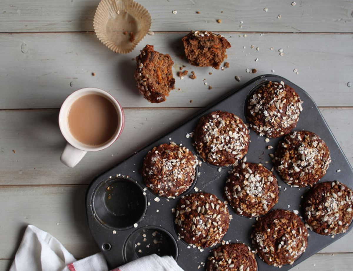 Oh-So-Virtuous Carrot Muffins Recipe | Abel & Cole