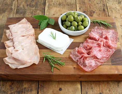Organic Mediterranean Deli Selection (530g) | Abel & Cole