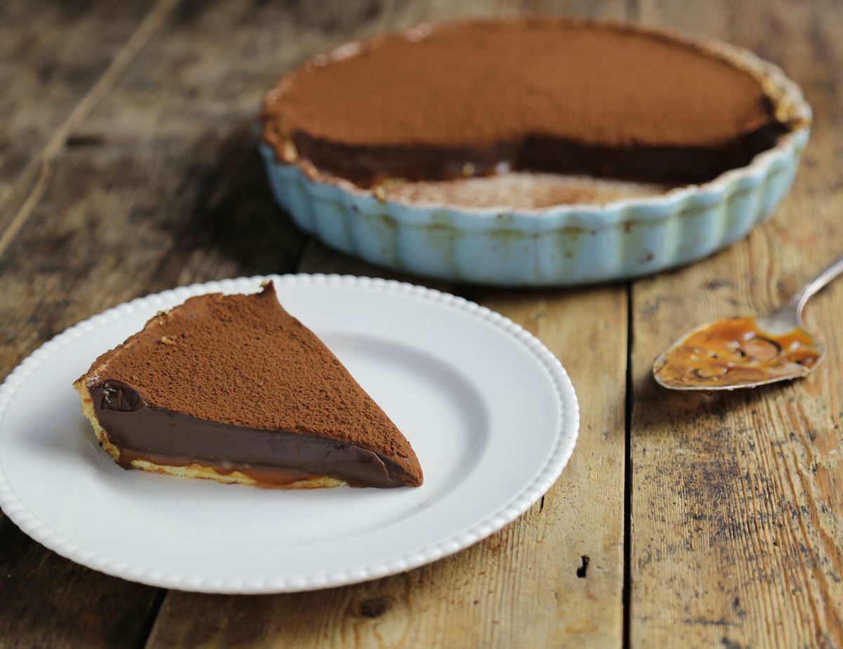 Millionaire Mocha Tart Recipe | Abel & Cole