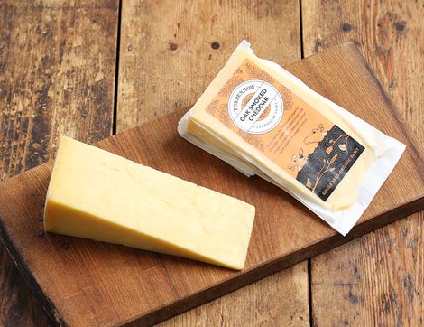 Organic Oak Smoked Cheddar, Torpenhow Farmhouse Dairy (160g) | Abel & Cole