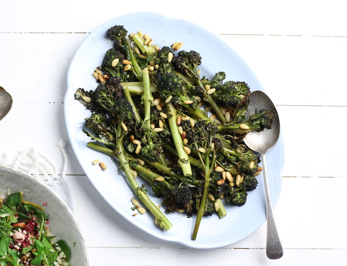 Balsamic Roast Purple Sprouting Broccoli Recipe | Abel & Cole
