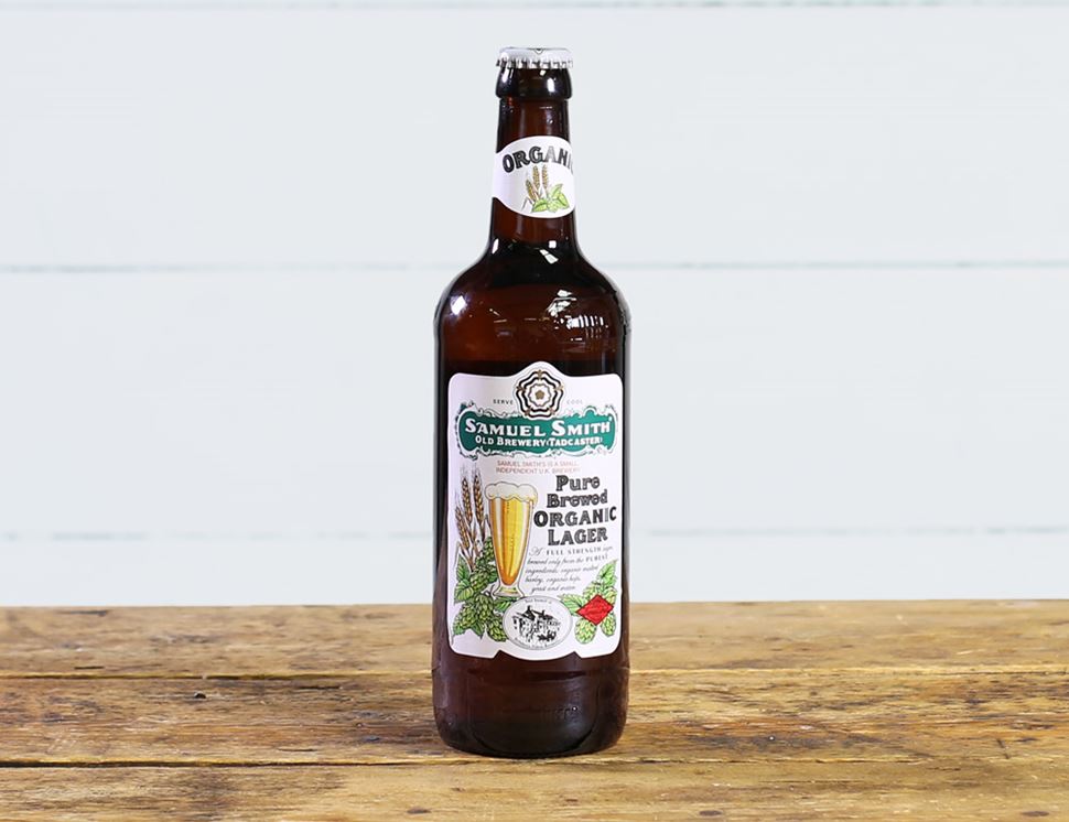 Pure Brewed Lager, Organic, Samuel Smith's (550ml)