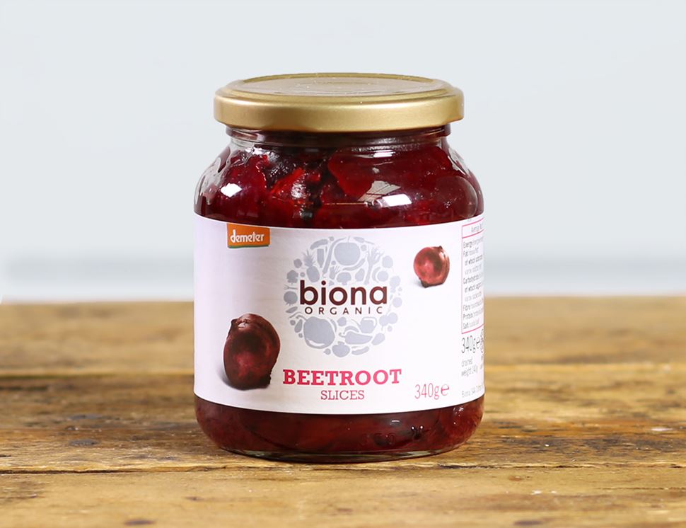 Beetroot, Sliced, Organic, Biona (340g)