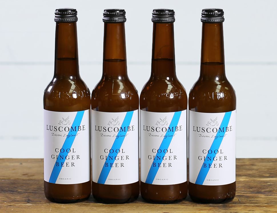 Cool Ginger Beer, Organic, Luscombe (4 x 270ml)