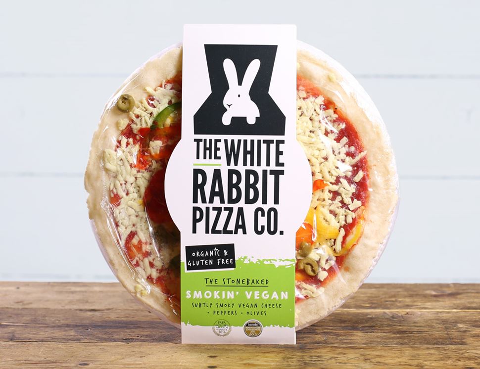 Smokin' Vegan, Organic, The White Rabbit Pizza Co (320g)