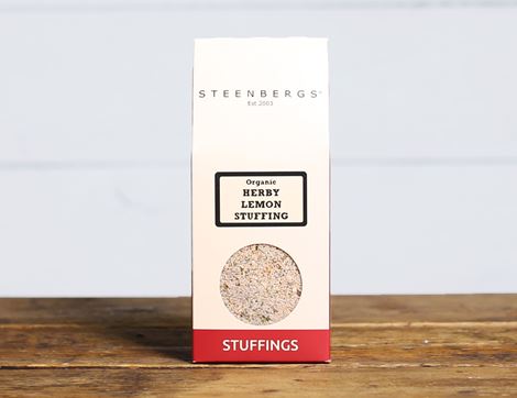 Herby Lemon Stuffing Mix, Organic, Steenbergs (130g) | Abel & Cole