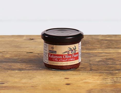 Rovies Kalamata Olive Paste, Organic, Odysea (100g) | Abel & Cole