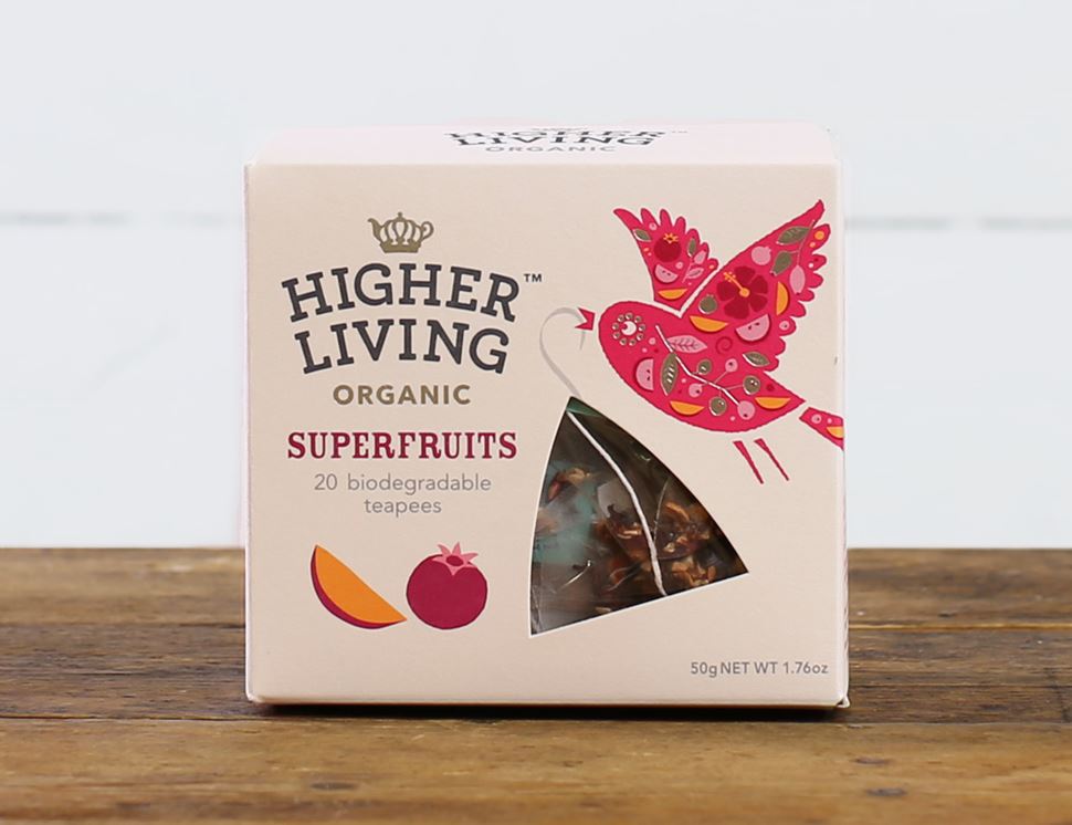 Superfruits Tea, Organic, Higher Living, (20 bags)