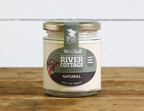 Natural Yogurt, Organic, River Cottage (160g) | Abel & Cole