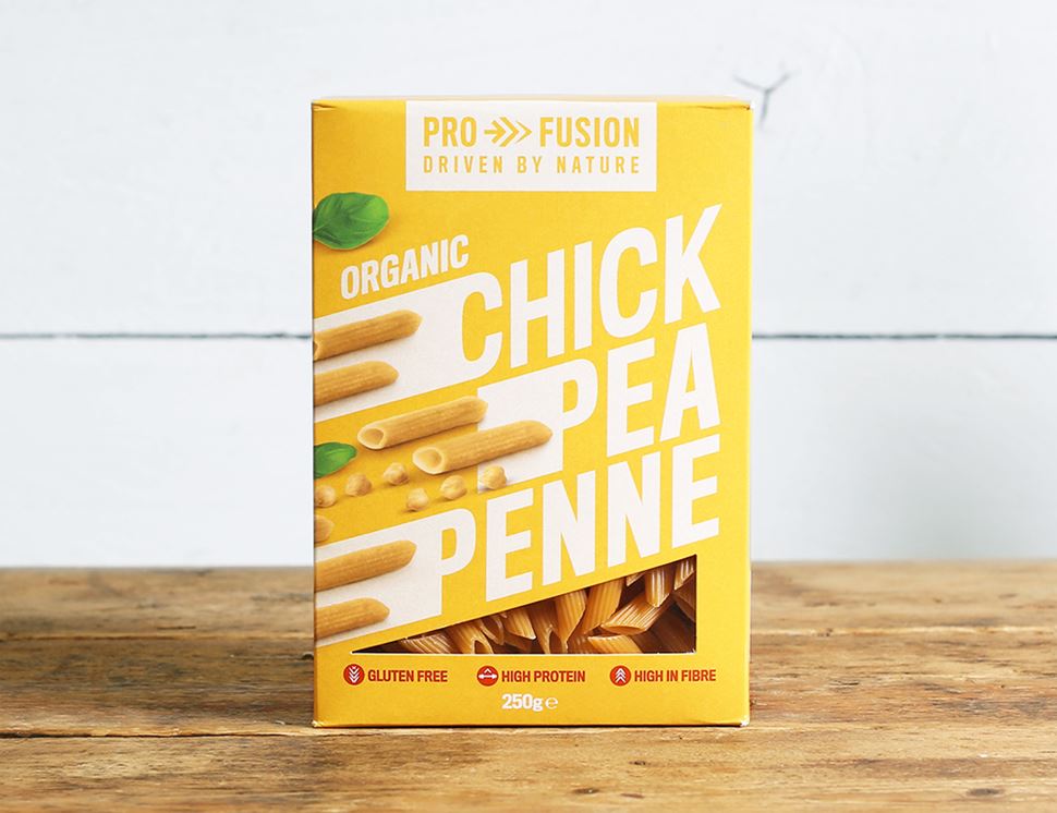 Chickpea Penne Pasta, Organic, Pro Fusion (250g)