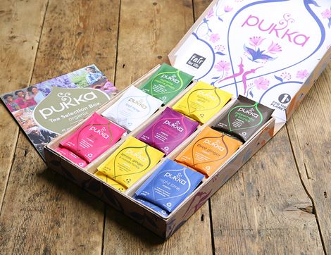 The Pukka Tea Selection Box, Organic (45 Sachets) | Abel & Cole